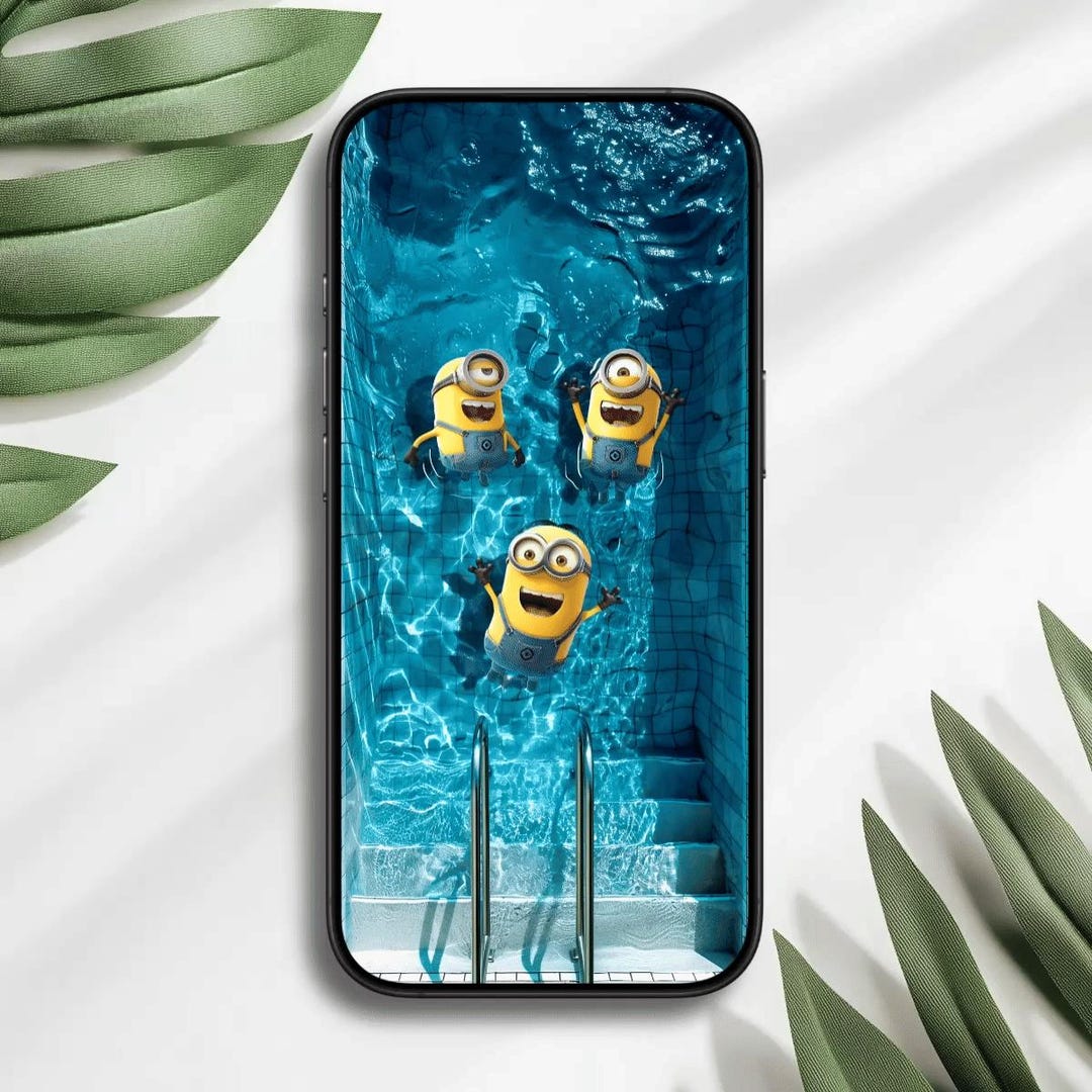 Minions Pool Live Wallpaper | Funny Animated iPhone & Android ...