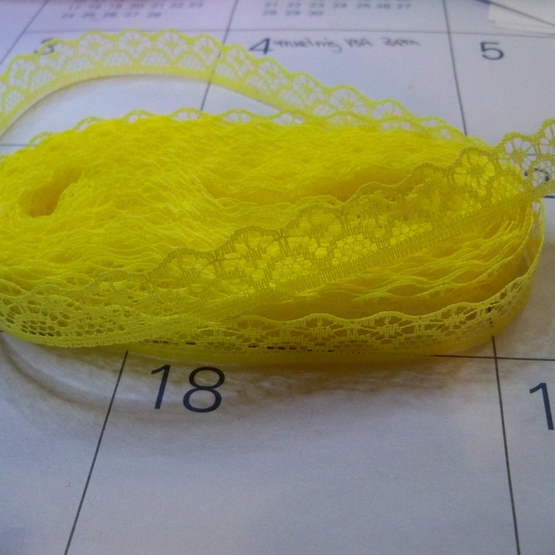 Yellow Lace - Etsy