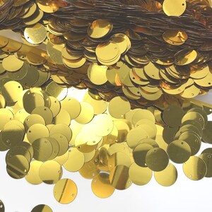 Gold Round Disk Sequin-10mm 200 PCS - Etsy