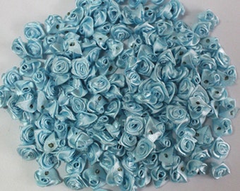 Blue Ribbon Roses | Etsy