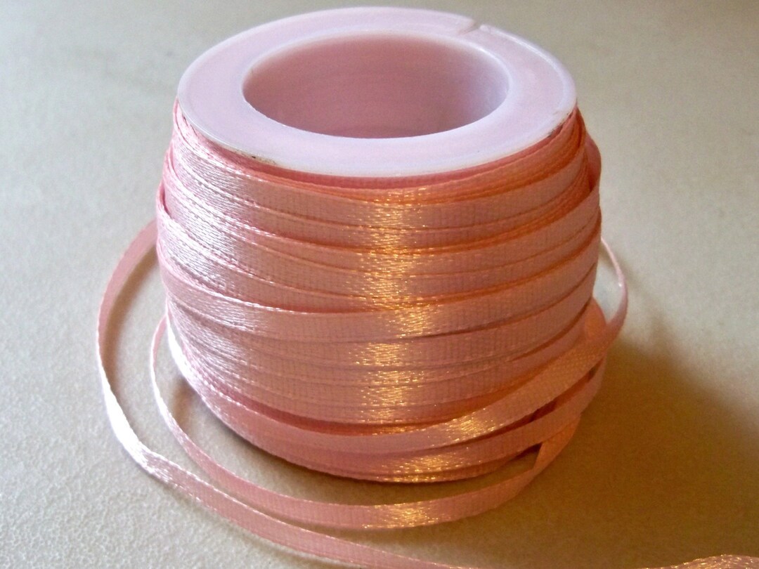 1/8 Light Mauve Satin Ribbon-3mm-10 Yds. - Etsy