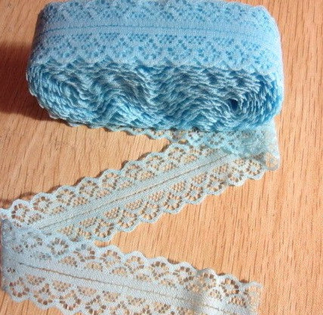Light Blue Lace Trim-30mm (1.18")-3 YDS #L30-08 - Etsy