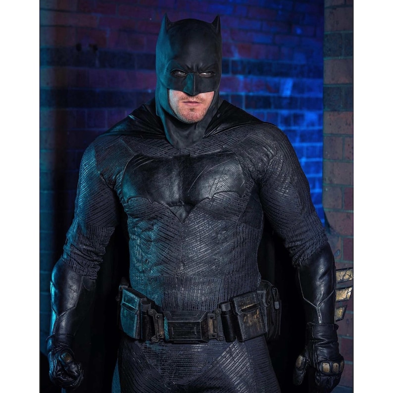 Disfraz realista de armadura de Batman – Traje de película hecho a mano ...