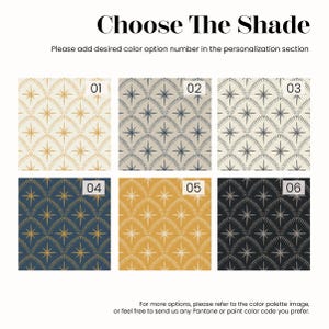 Celestial Art Deco Wallpaper – Vintage Star Peel & Stick or Non-pasted ...