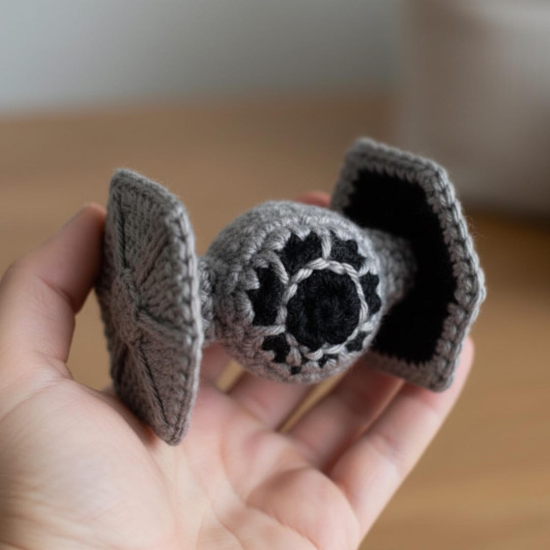 Spaceship Tie Fighter Crochet Pattern, Tie Fighter Crochet Patterns ...