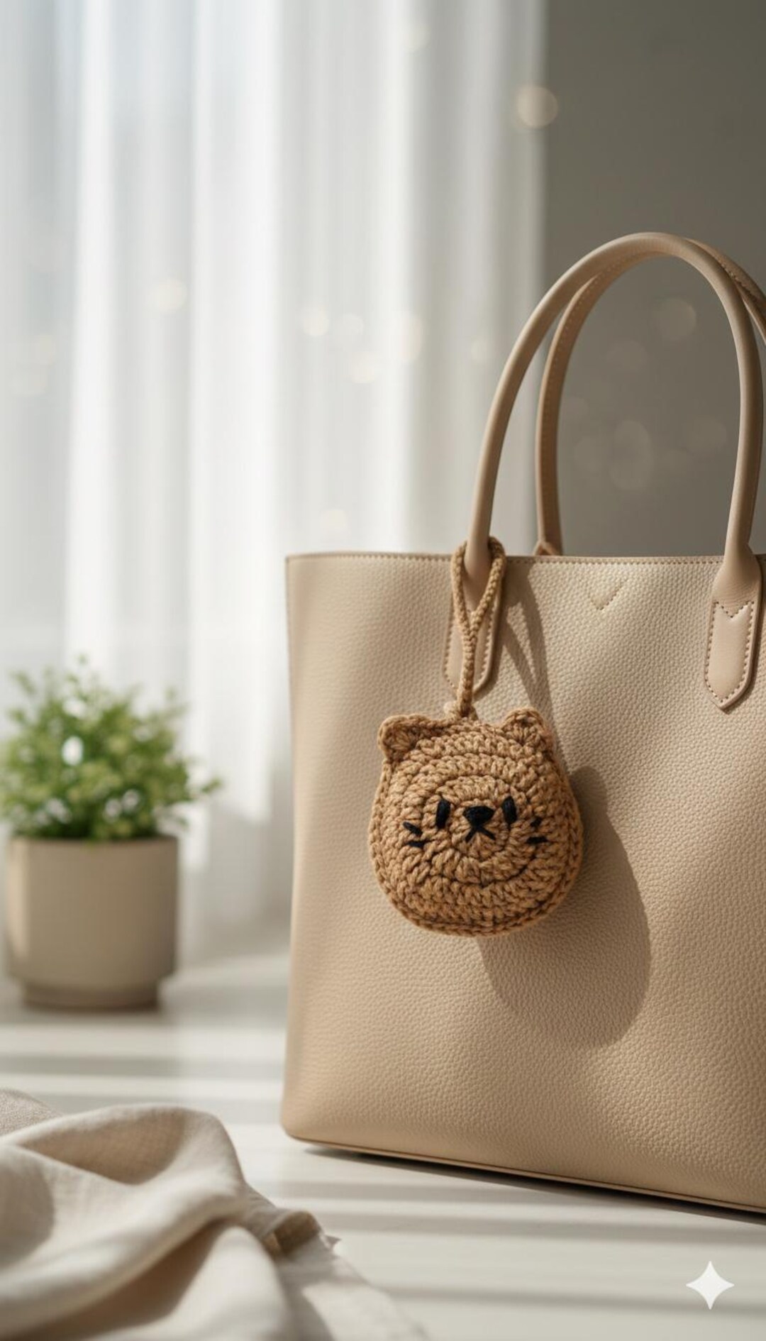 Crochet Cat Pouch Pattern | Mini Bag Charm (PDF Pattern) - Etsy