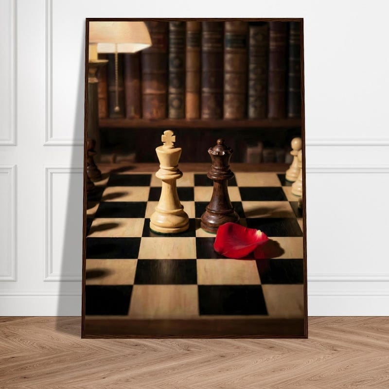 Checkmate Painting Prints - Etsy