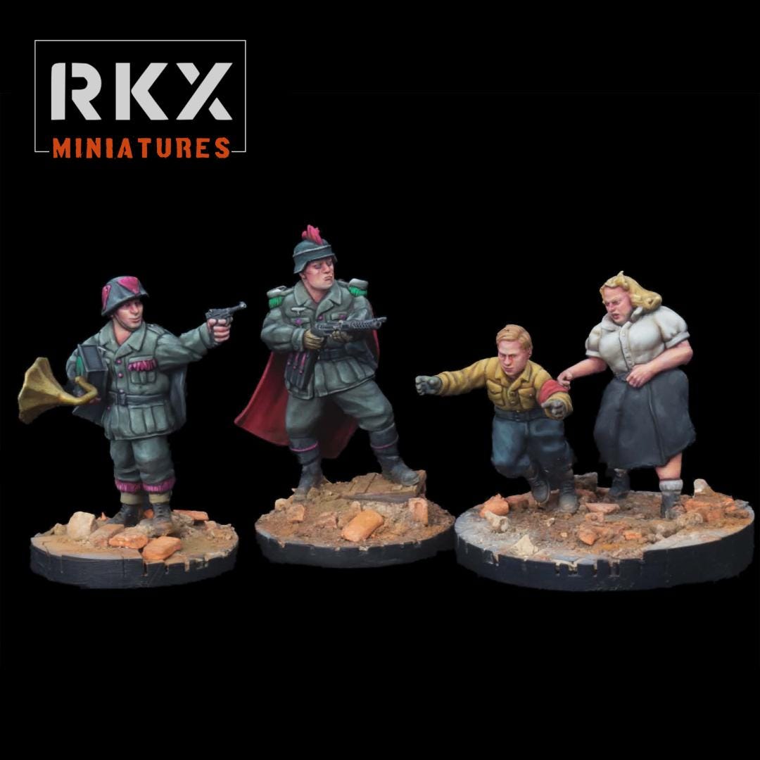 Volkstruum Hollywood - 28mm WW2 Figuren - Etsy.de