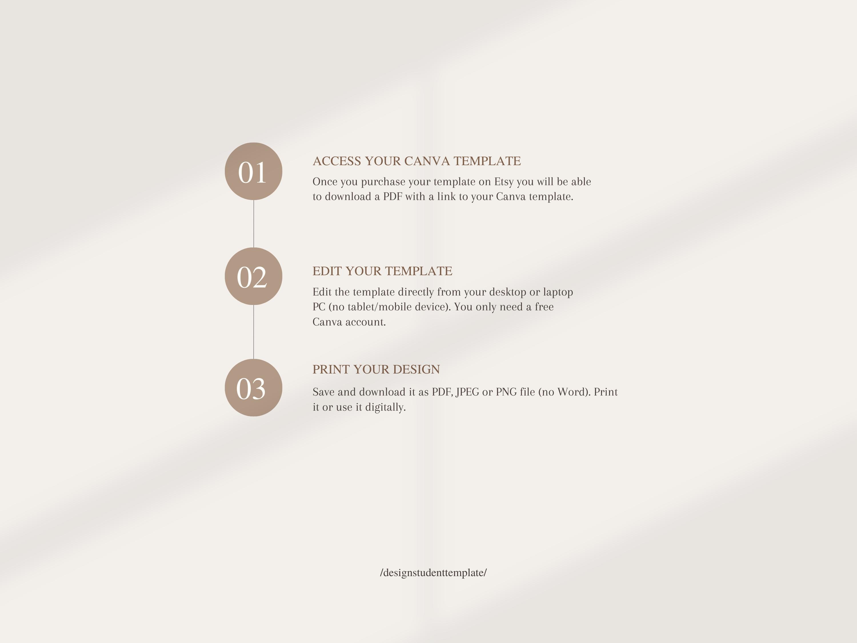 Interior Design Presentation Panel Board Template for Students ...