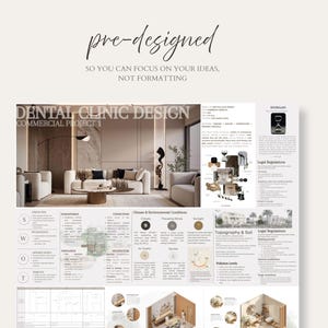 Interior Design Presentation Panel Board Template for Students ...