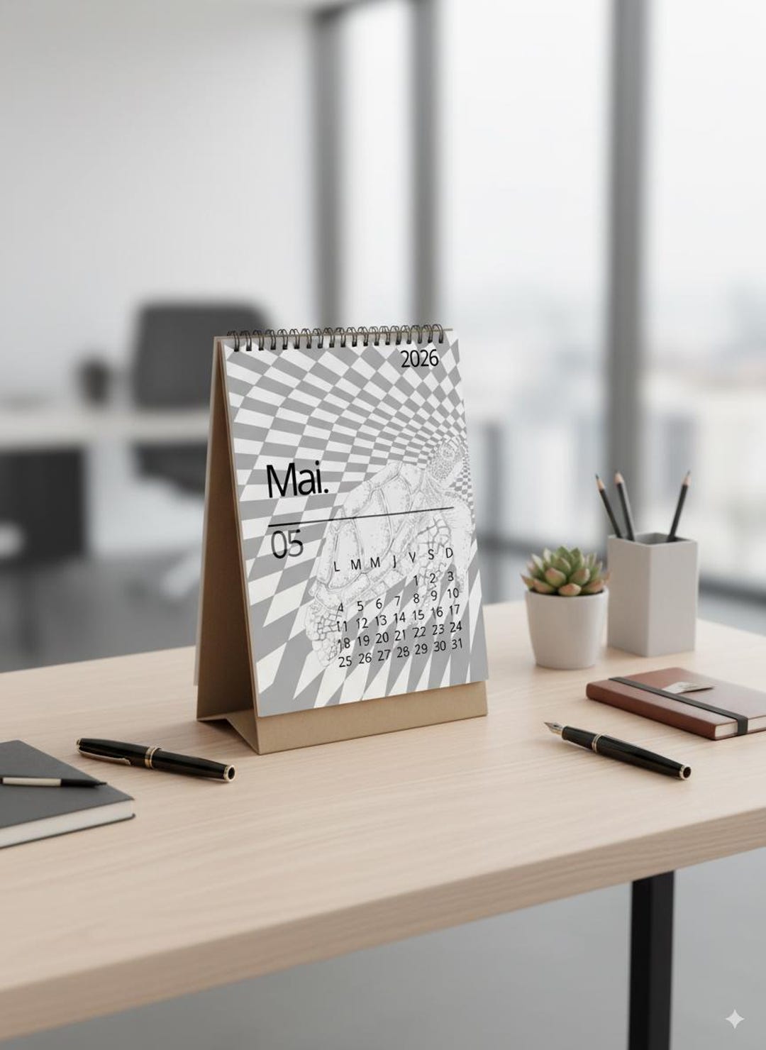 Monthly Calendar in French 2026 - 12 Pages - Digital Download ...