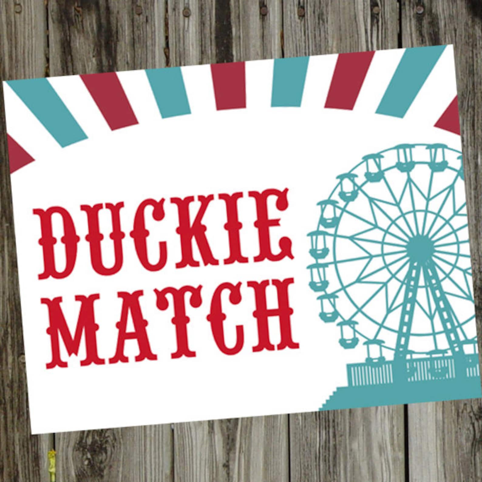 County Fair Party Signs County Fair Birthday County Fair - Etsy