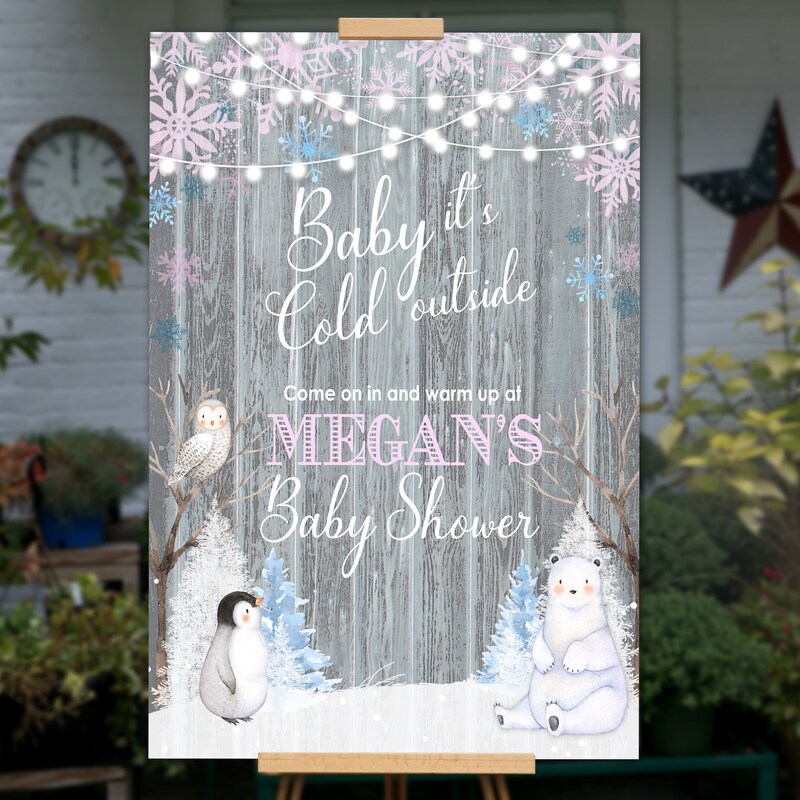 Baby Its Cold Outside Baby Shower - Etsy
