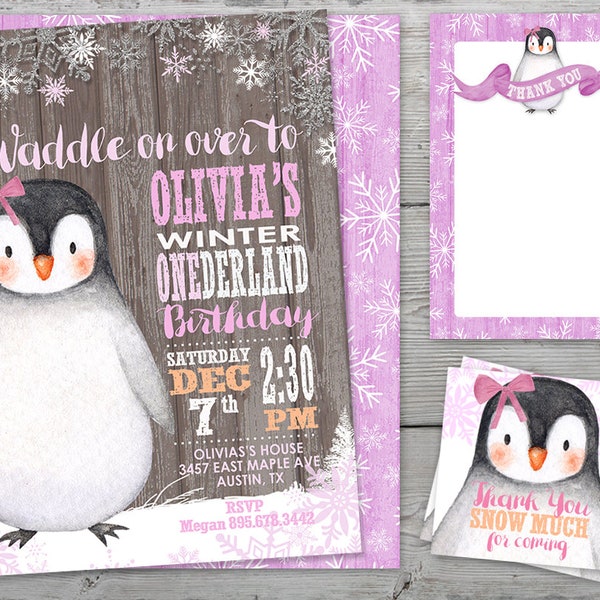 Penguin Birthday - Etsy