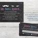 Stashes or Lashes Gender Reveal Invitation, Stashes or Lashes ...