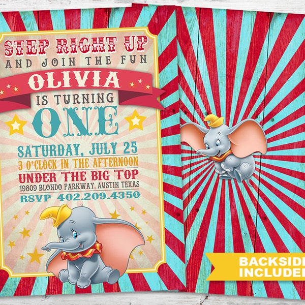 Dumbo 1st Birthday - Etsy