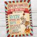 The Greatest Showman Birthday Invite, the Greatest Showman Invitation ...