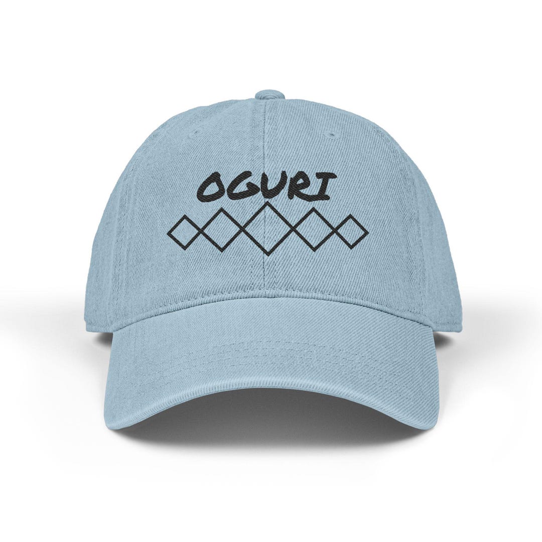 Oguri Cap, Uma Musume Embroidered Denim Hat - Etsy