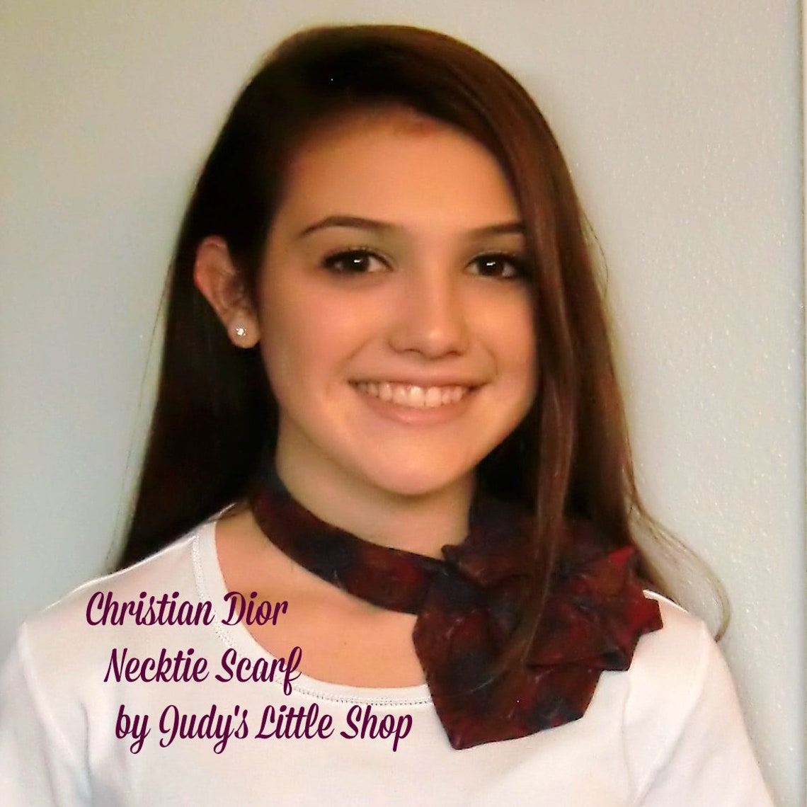 Ladies Necktie Scarf Unique Necktie Necklace Woman's - Etsy