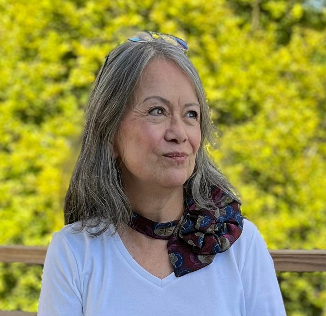 Ladies Necktie Scarf, Caesar Italian Silk Necktie Necklace, Butterfly ...