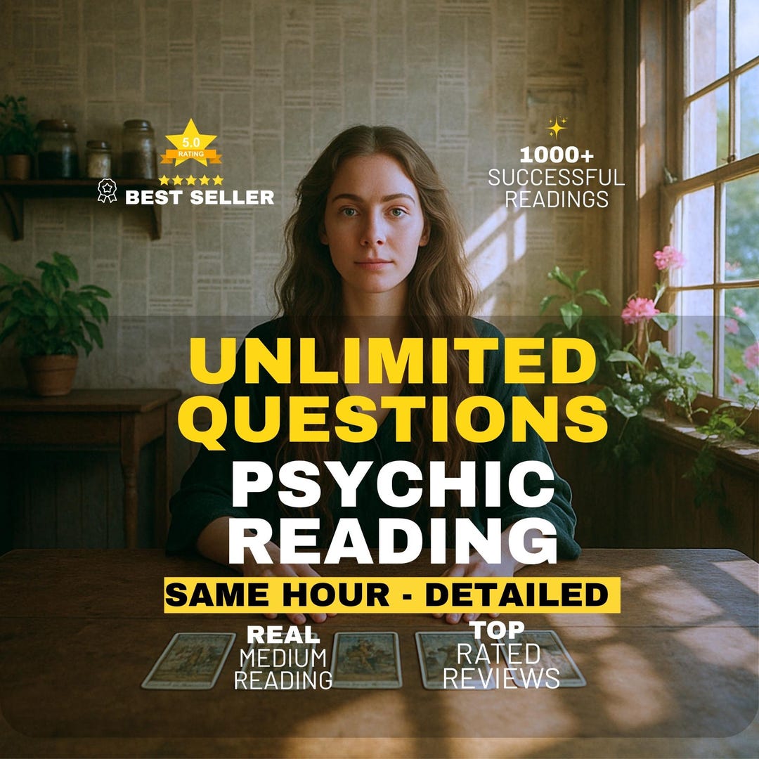 Unlimited Question SAME HOUR Psychic Reading, Accurate Psychic Insights ...