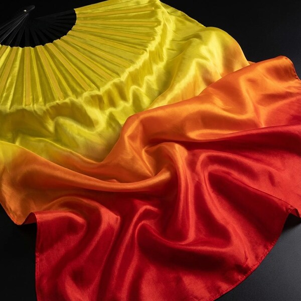 Silk Fan - Etsy