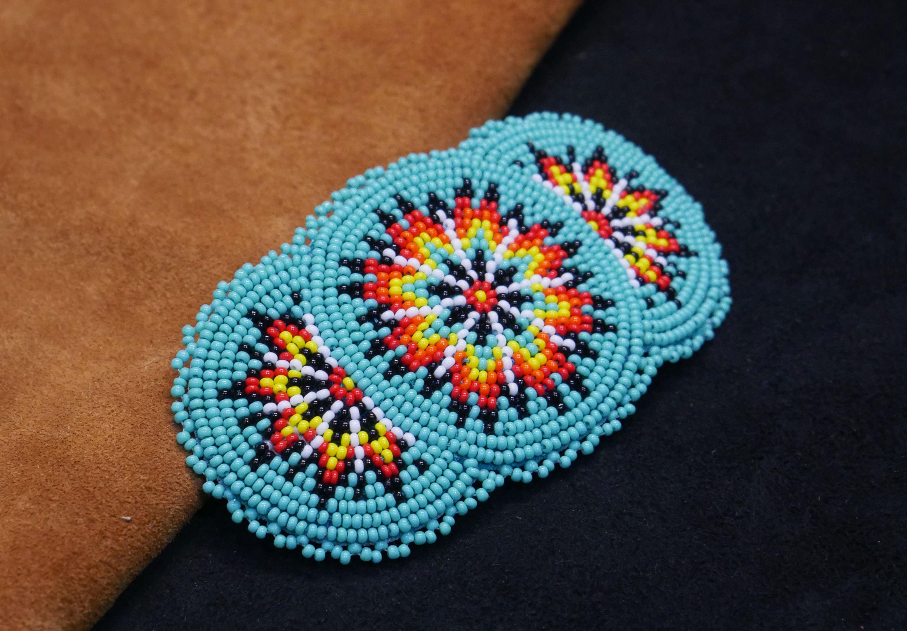 Handmade Beaded Butterfly Barrette: Native American Hair Clip - Etsy