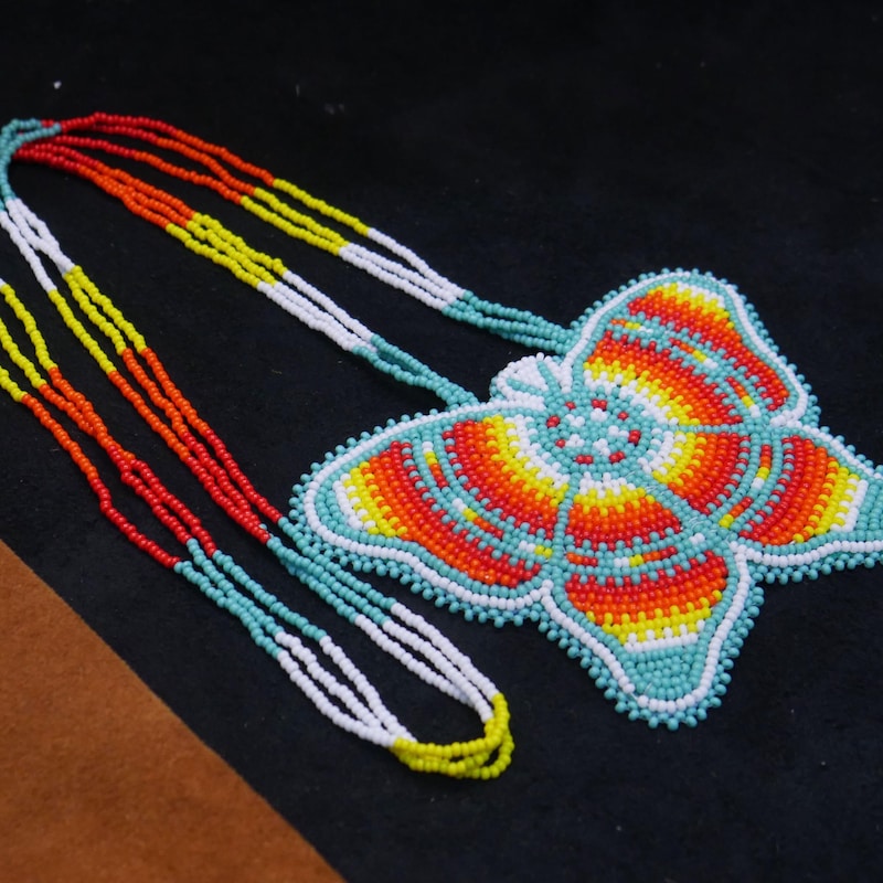 Butterfly Native Necklace - Etsy