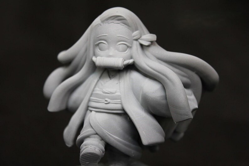 Nezuko Kamado STL File for Printing | Nezuko Kamado 3D Figure | Resin ...