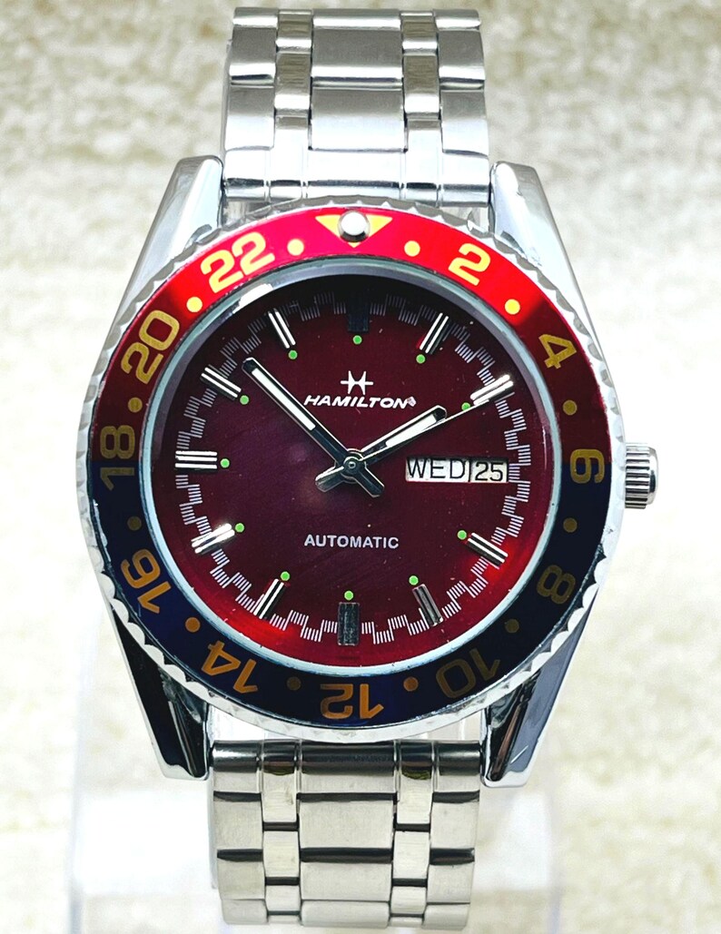 Pre-owned Vintage HAMILTON 2789 Automatic Watch: Mechanical Day and ...