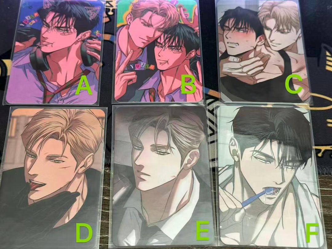 Lezhin Flashlight Boys Love BL Korean Manhwa Official Merch Collection ...