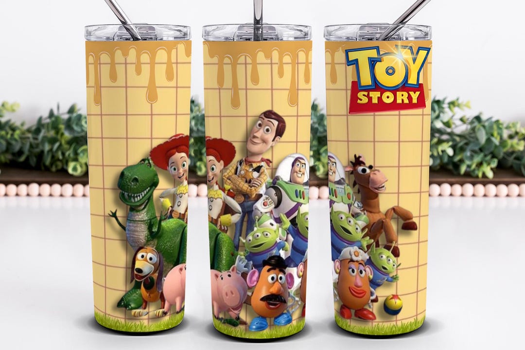 Toy Story Tumbler Wrap 20oz Skinny Tumbler Design PNG Digital Download ...