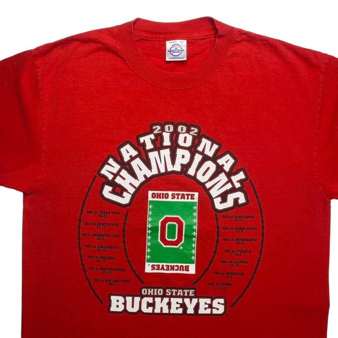 Vintage 2000s 2002 OSU Ohio State Buckeyes College Football Shirt - Etsy