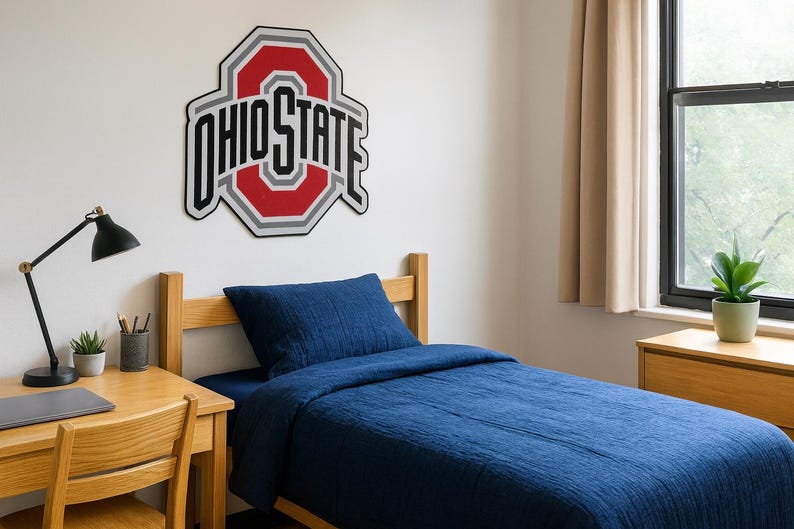 Ohio State Buckeyes 3D Printed Display Sign – Fan Cave, Desk, or Shelf ...