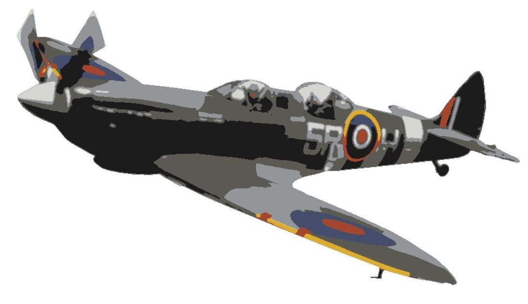 Reusable Multilayer Step by Step Layered Airbrush Stencils SPITFIRE - Etsy