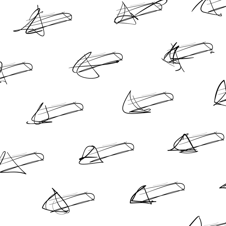 40+ Hand Drawn Arrows & Scribble Lines - PNG + SVG Clipart, Sketch Doodle Overlay for Digital ...