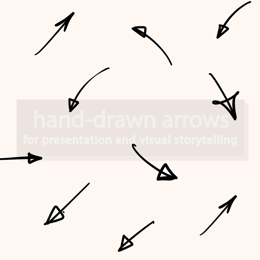 Hand Drawn Arrows for Presentations and Visual Story Telling – Set 70 ...