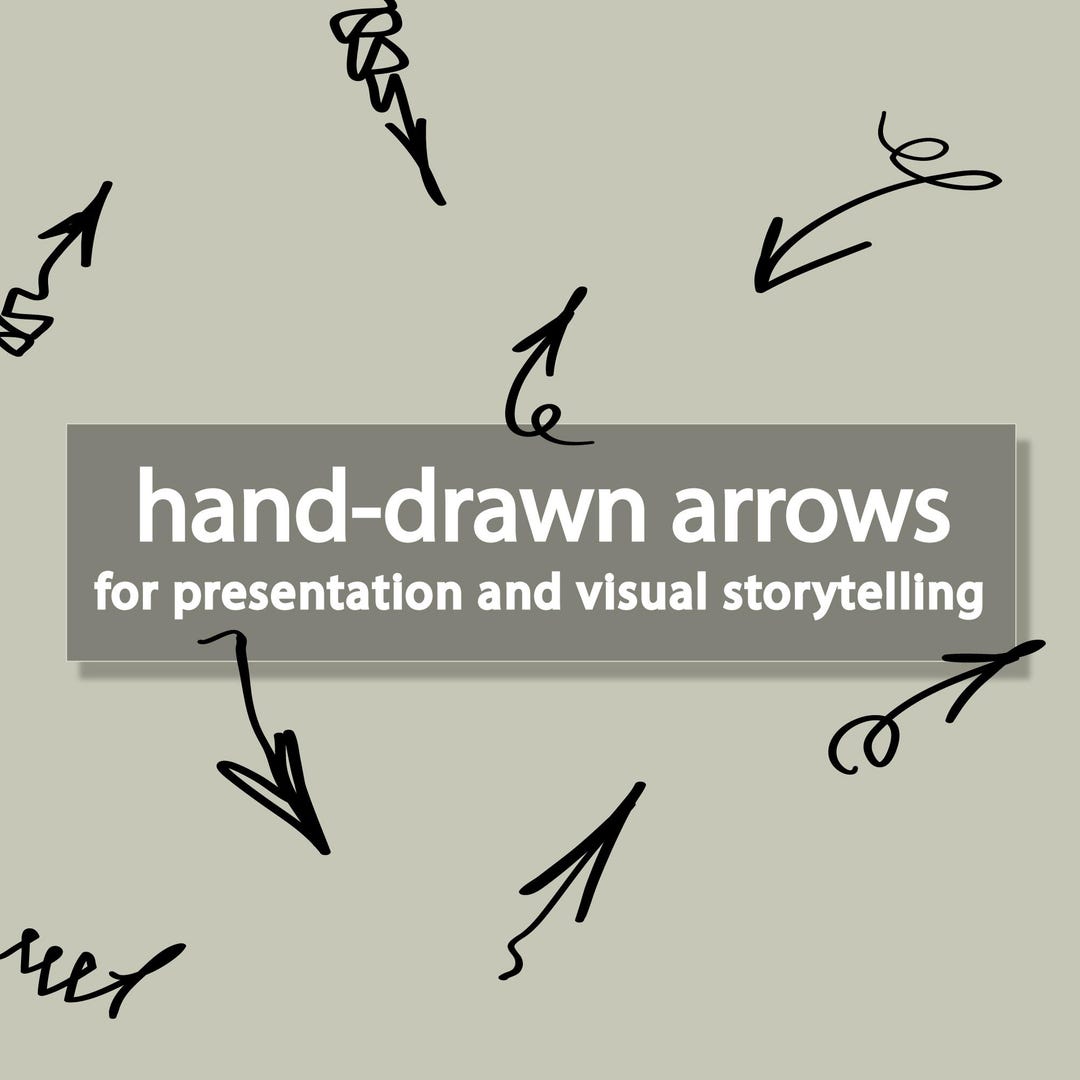 Hand Drawn Arrows for Presentations and Visual Story Telling – Set 66 ...