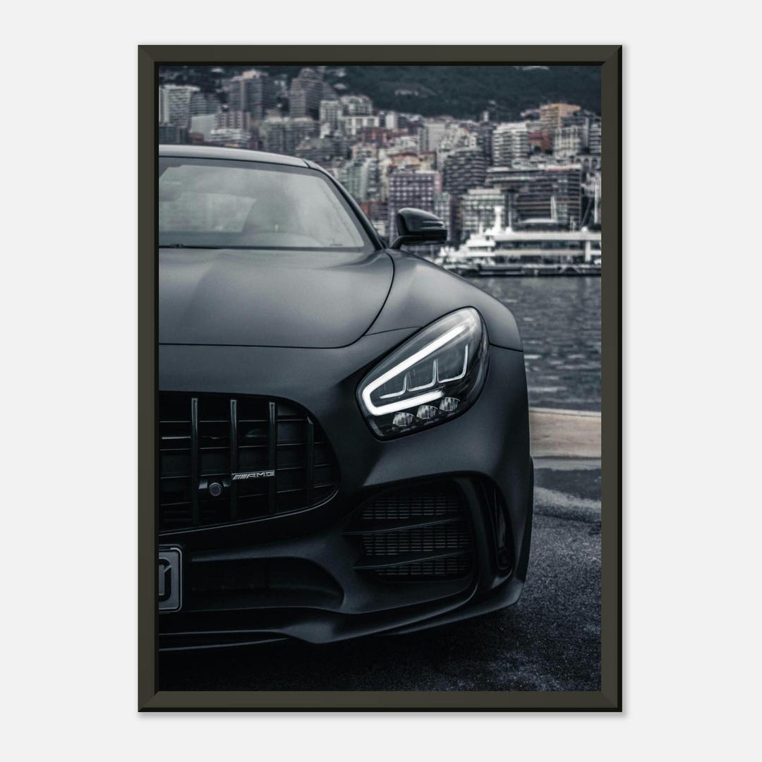 Mercedes AMG Gt Premium Matte Paper Metal Framed Poster - Etsy