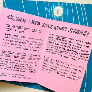 How to Make a Queer Zine! Zine | DIY Zine Making LGBTQ+ Education Zine ...