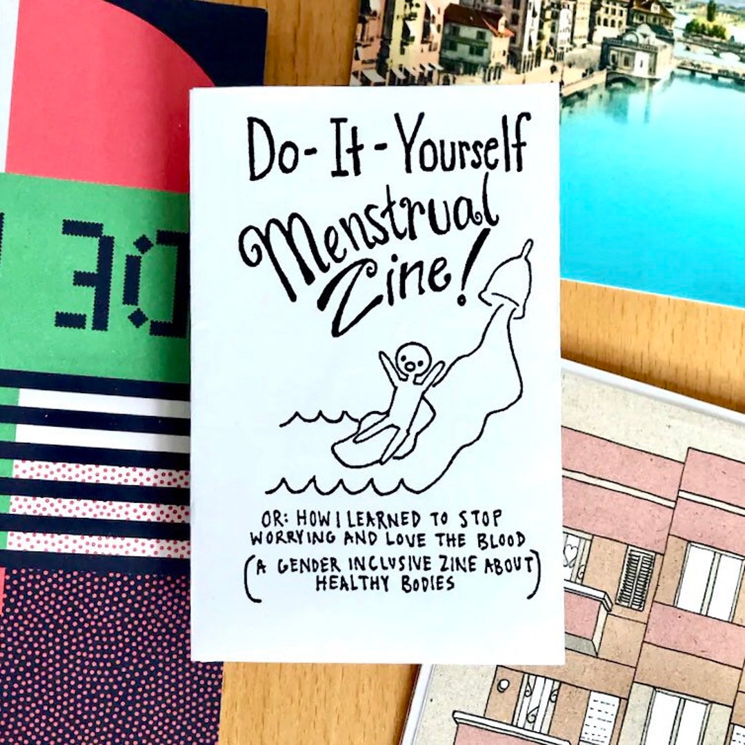 Do-it-yourself Menstrual Zine Mini Zine About Periods Menstruation ...