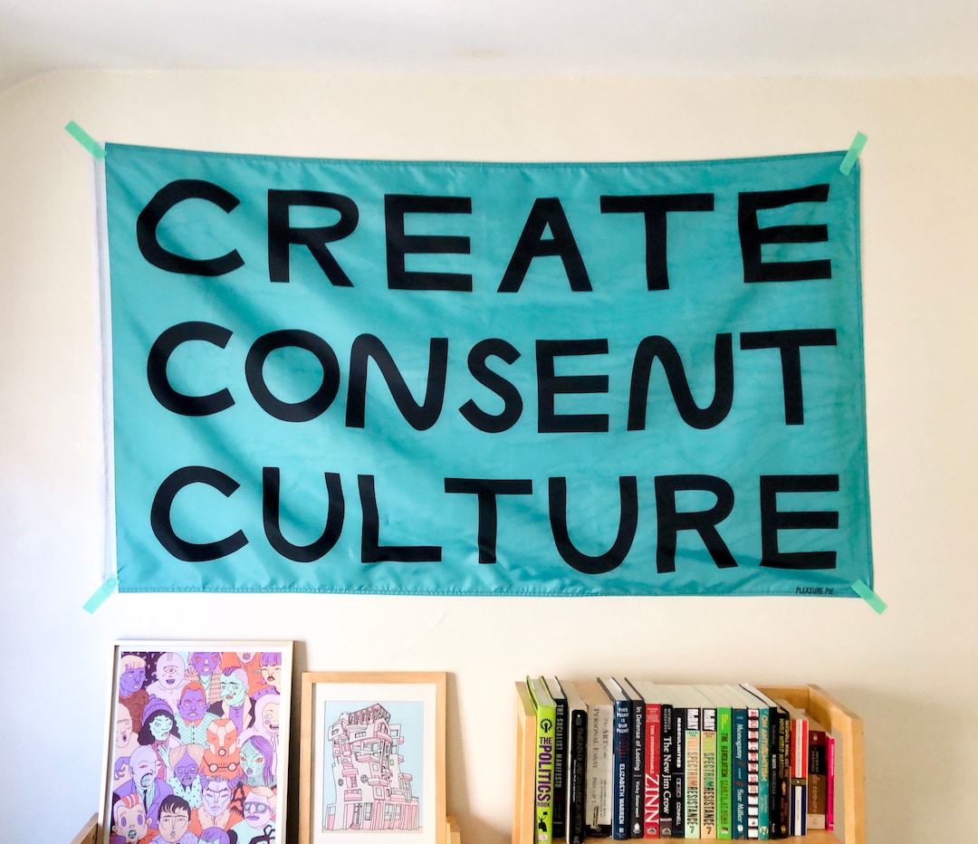Create Consent Culture Flag | Outdoor or Indoor Flag - Etsy