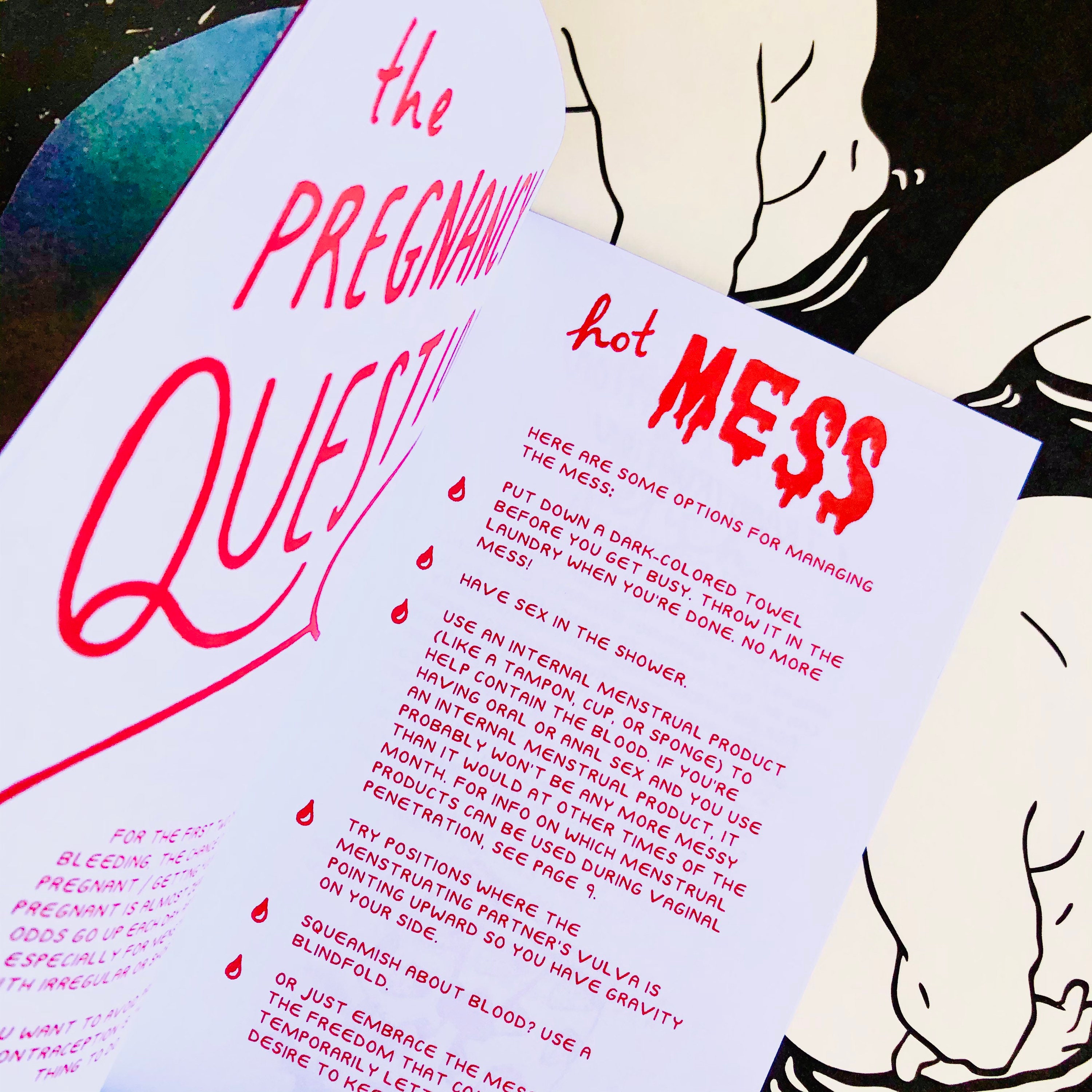Period Sex Zine Sex During Menstruation Sex Education - Etsy