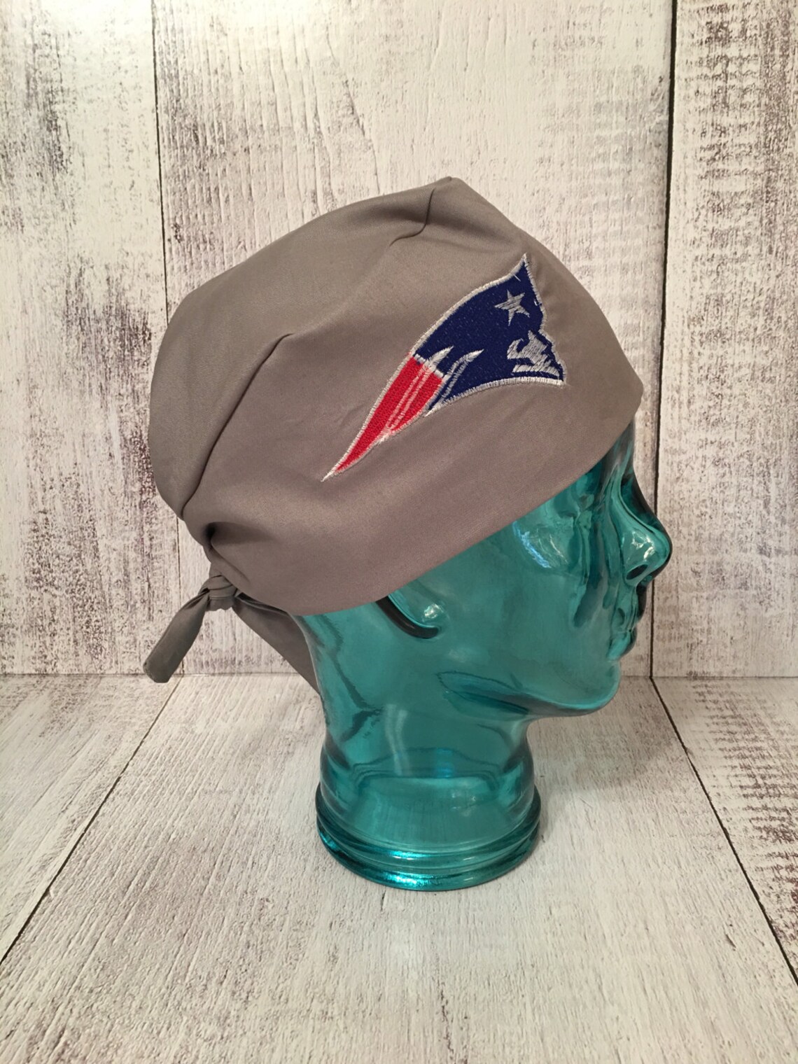 Custom embroidered patriots scrub cap/ Patriots scrub cap/ | Etsy