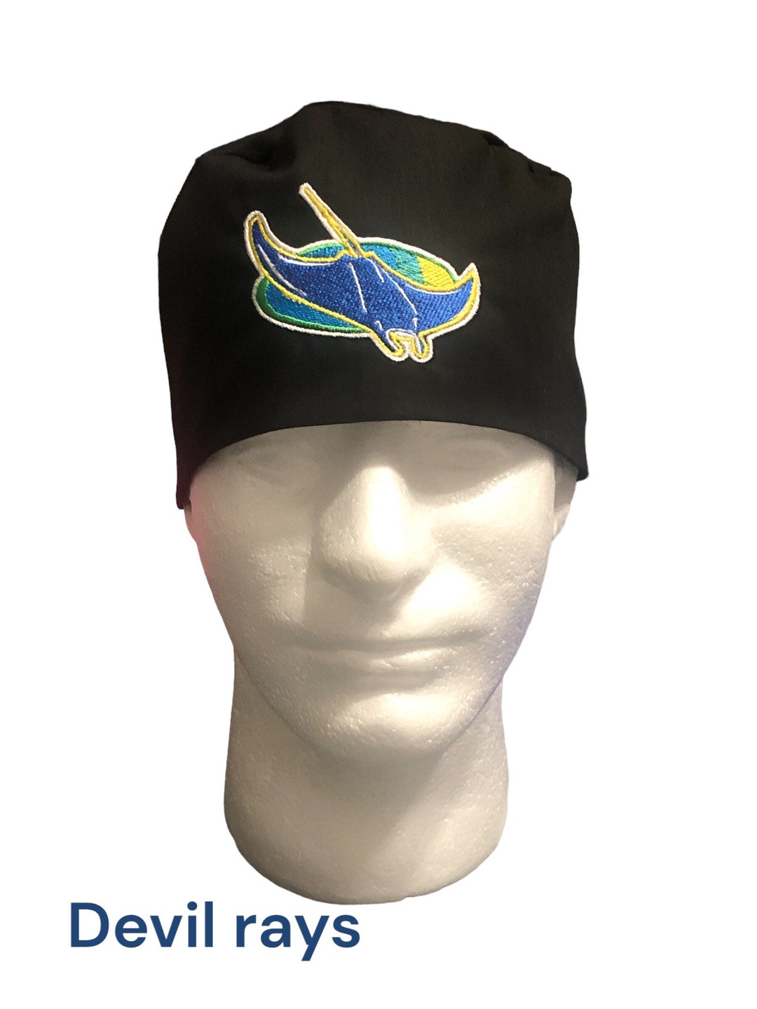 Tampa Bay Devil Ray Scrub Cap/ Tampa Bay Scrub Caps - Etsy