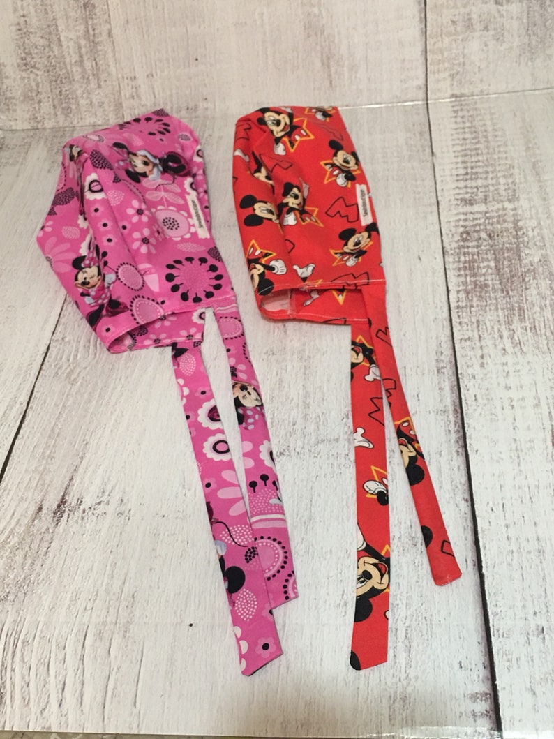 Mickey Mouse Scrub Cap/ Red Mickey Mouse Scrub Cap/ Disney - Etsy