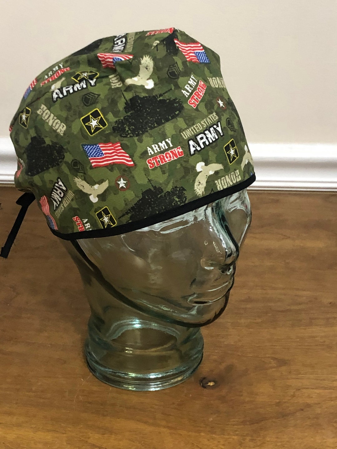 Army Scrub Scrub/ Army Surgical Cap/ USA Army Scrub Cap - Etsy