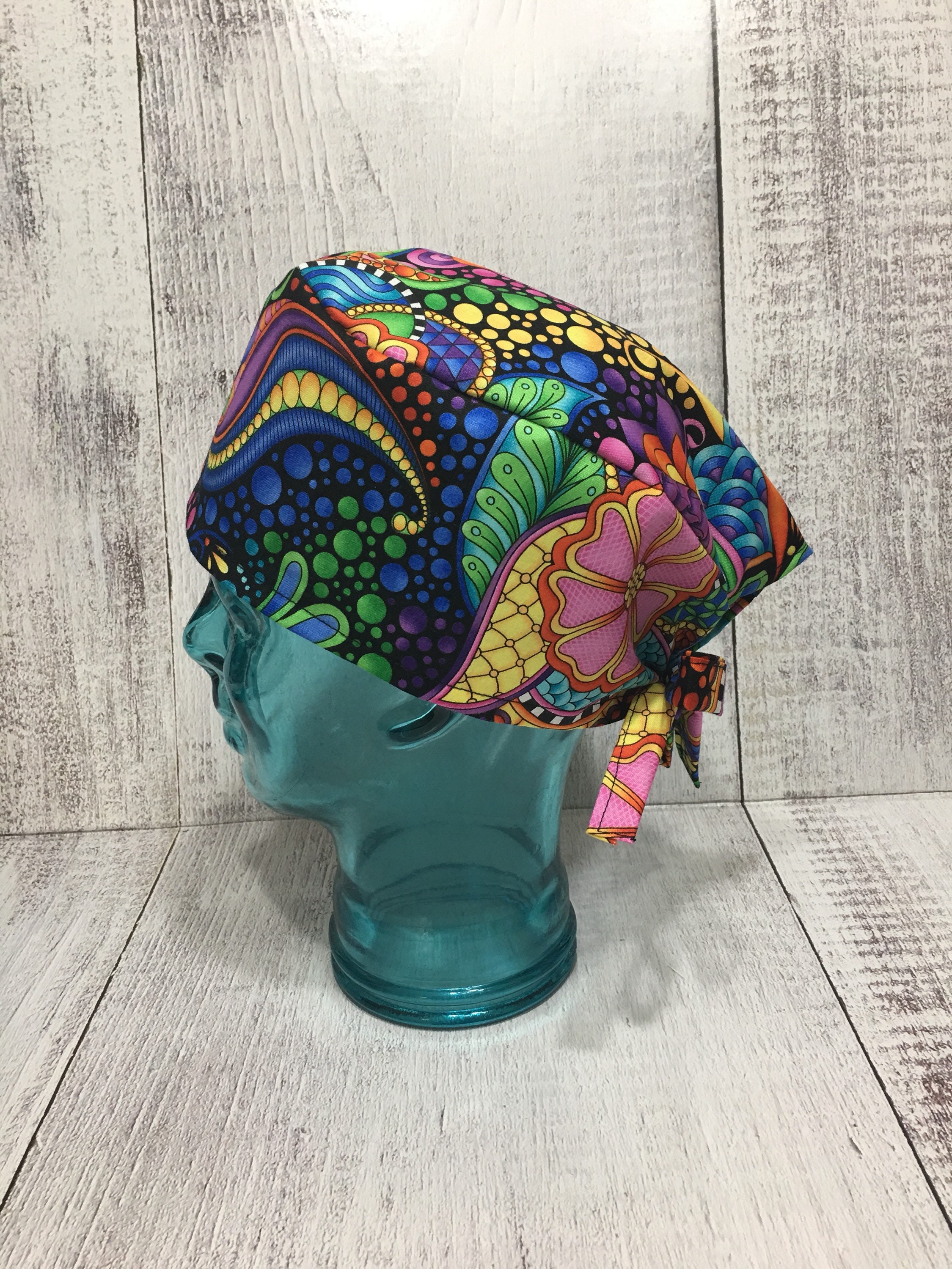 Surgical Scrub Cap/ Vilrate Scrub Cap-bold Color/ Colorful - Etsy