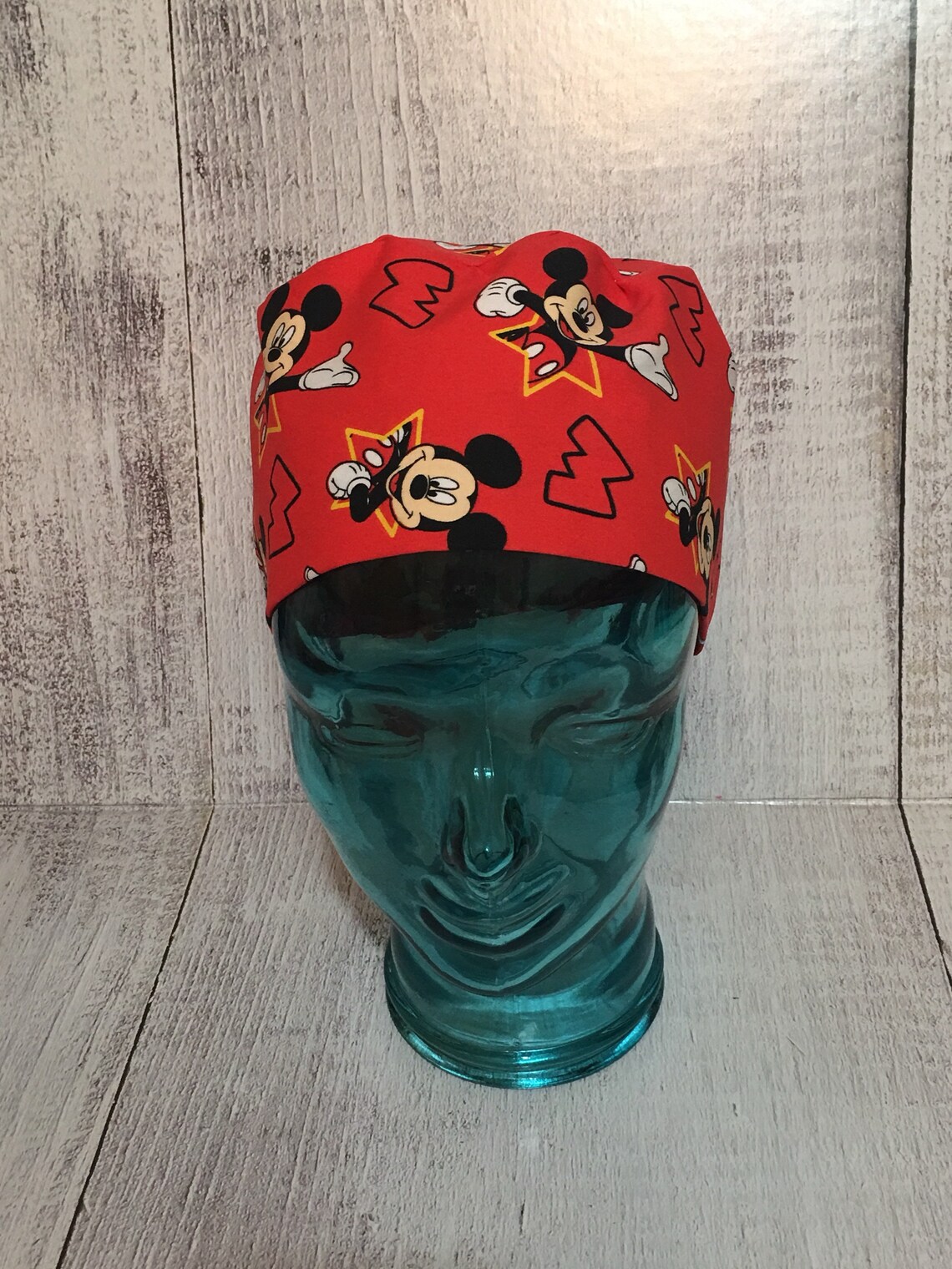 Mickey Mouse Scrub Cap/ Red Mickey Mouse Scrub Cap/ Disney - Etsy