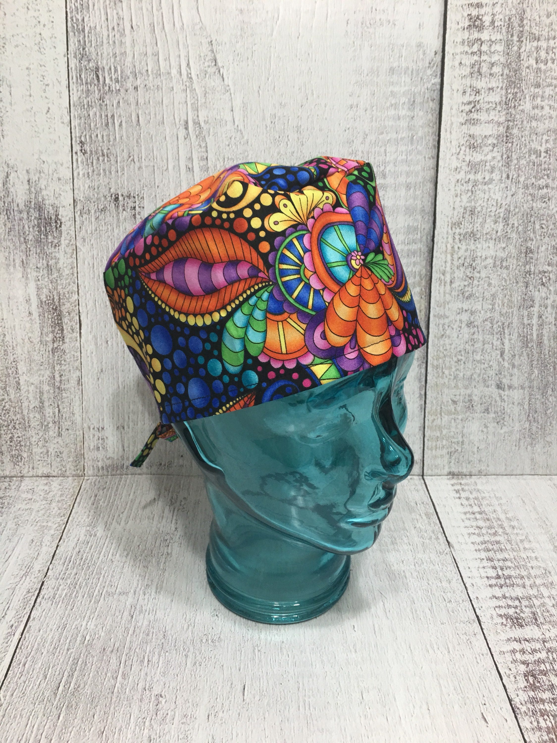 Surgical Scrub Cap/ Vilrate Scrub Cap-bold Color/ Colorful - Etsy